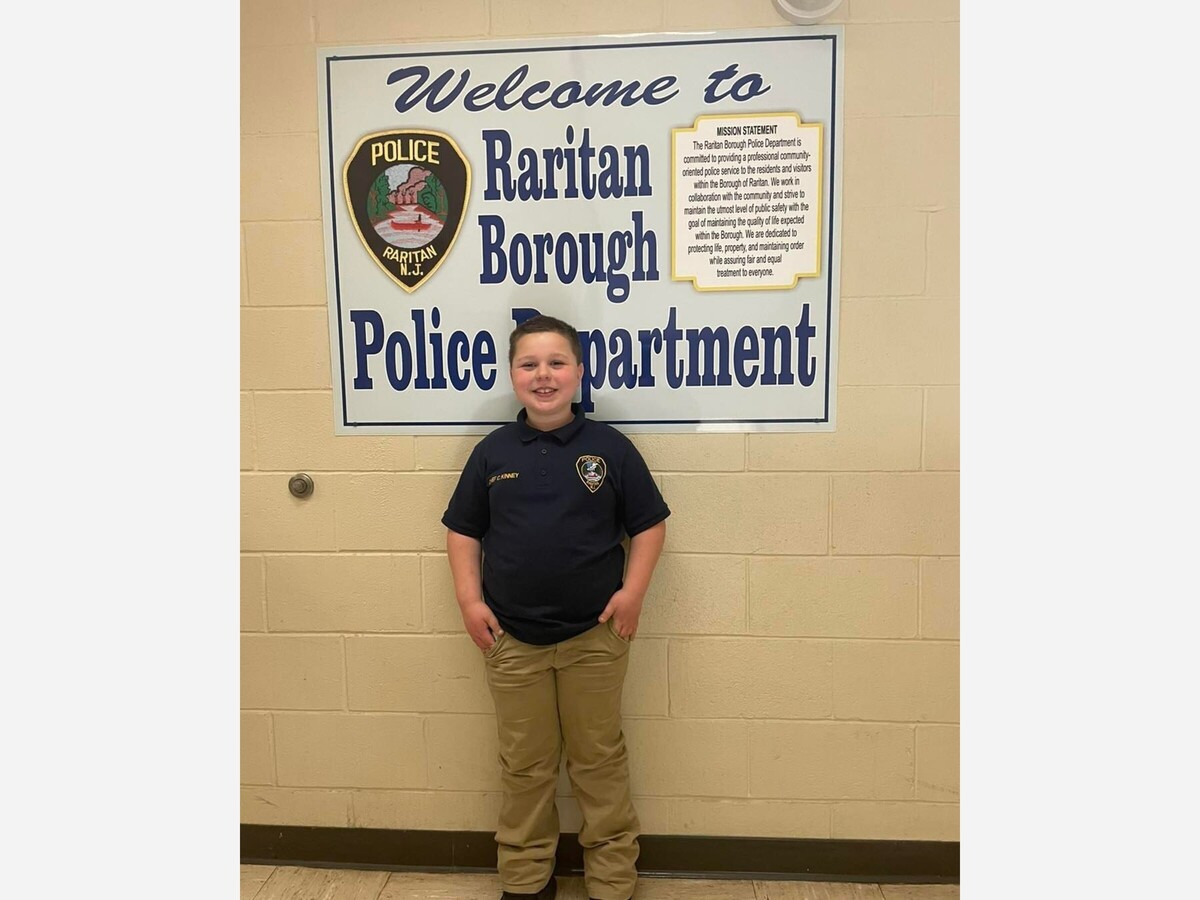 Raritan Borough Police Chief for the Day - 3rd grade student Chase ...