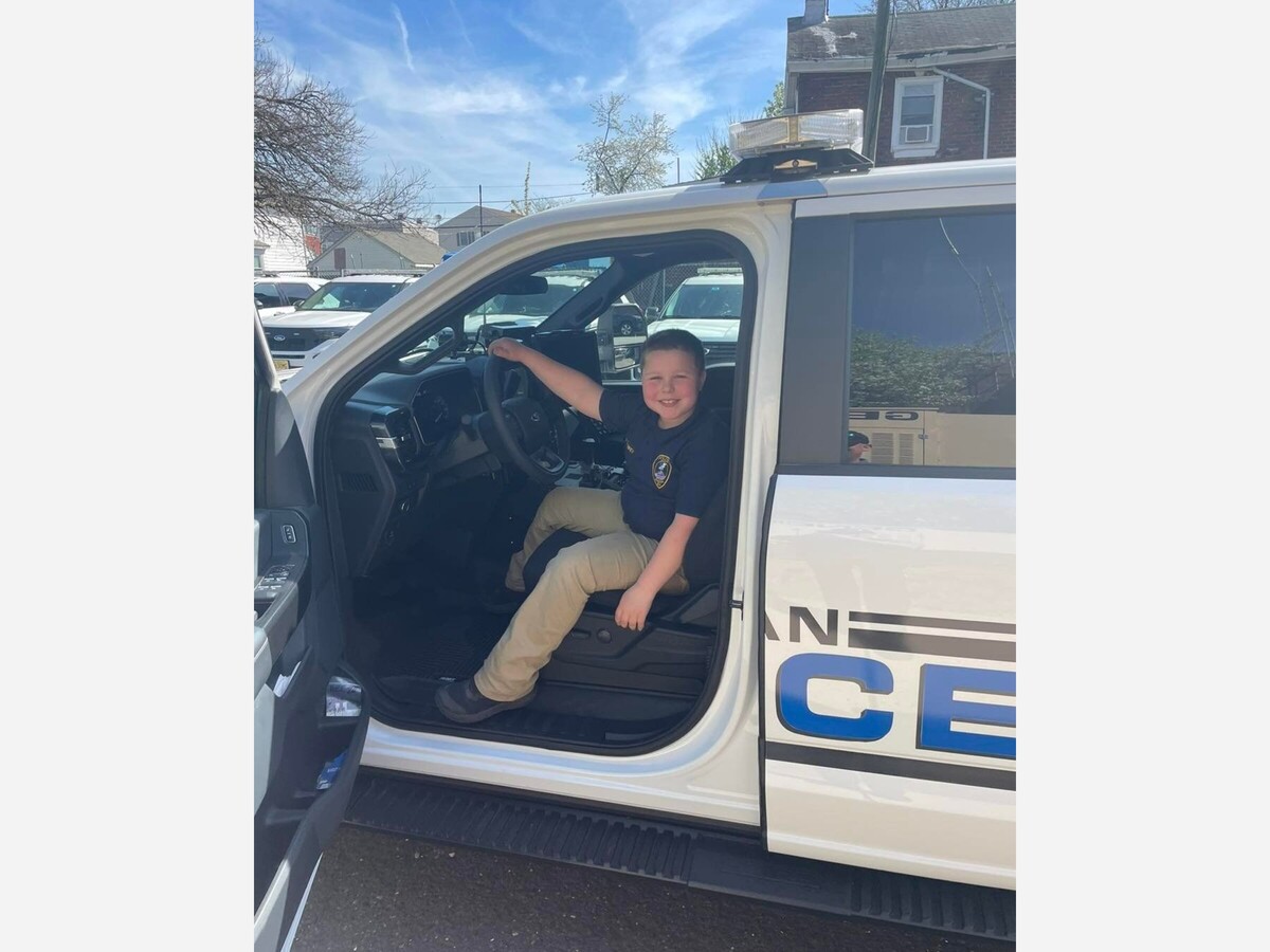Raritan Borough Police Chief for the Day - 3rd grade student Chase ...