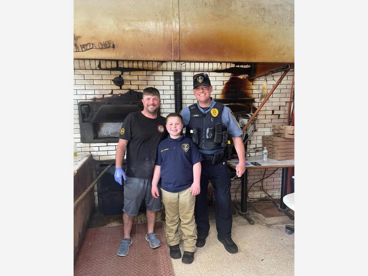Raritan Borough Police Chief for the Day - 3rd grade student Chase ...