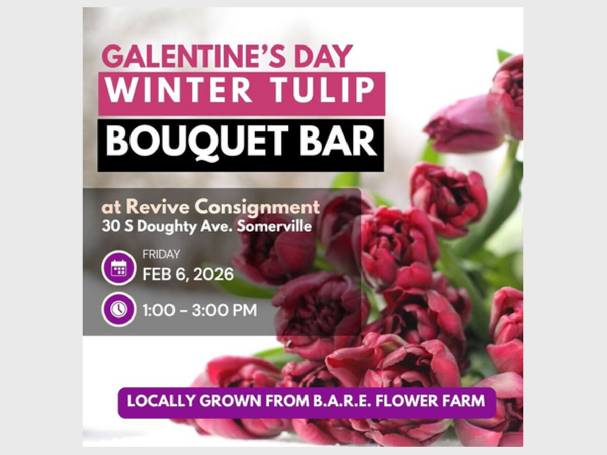 Winter Tulip Bouquet Bar - Bare Flower Farm and Revive | Raritan ...