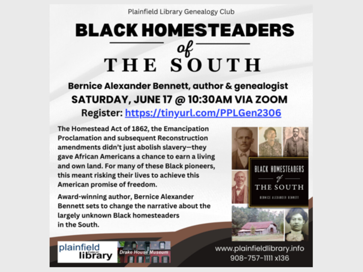 Black Homesteaders of the South, with Bernice Alexander Bennett ...